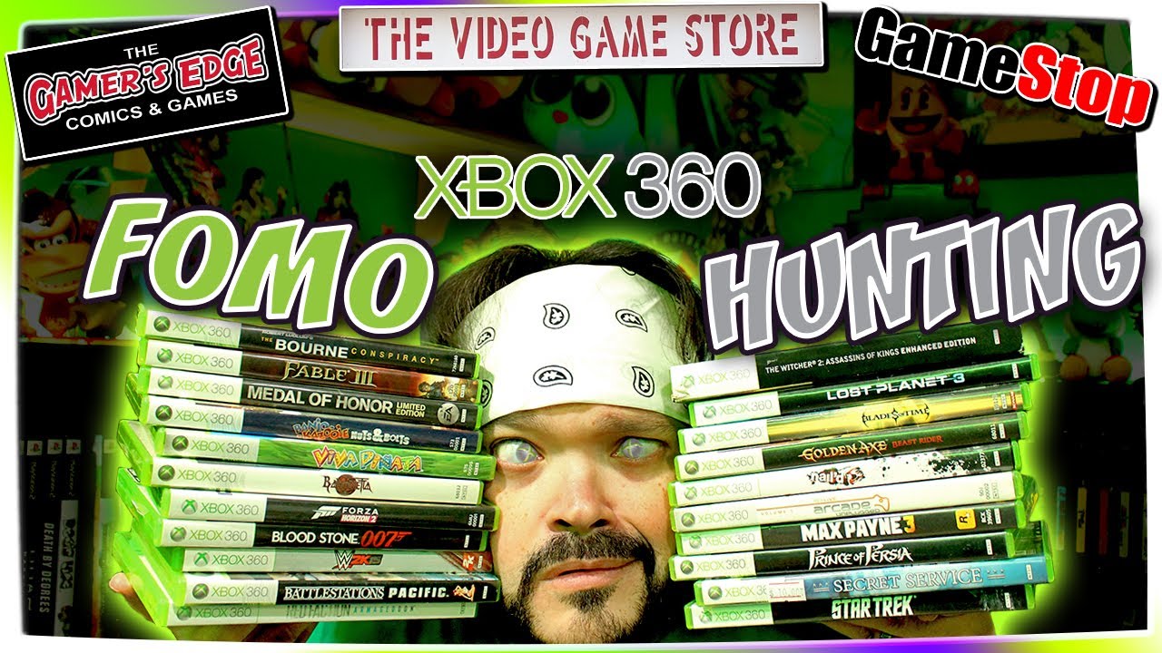 FOMO Hunting Xbox 360 Games | Gamestop, The Video Game Store, Gamer's ...