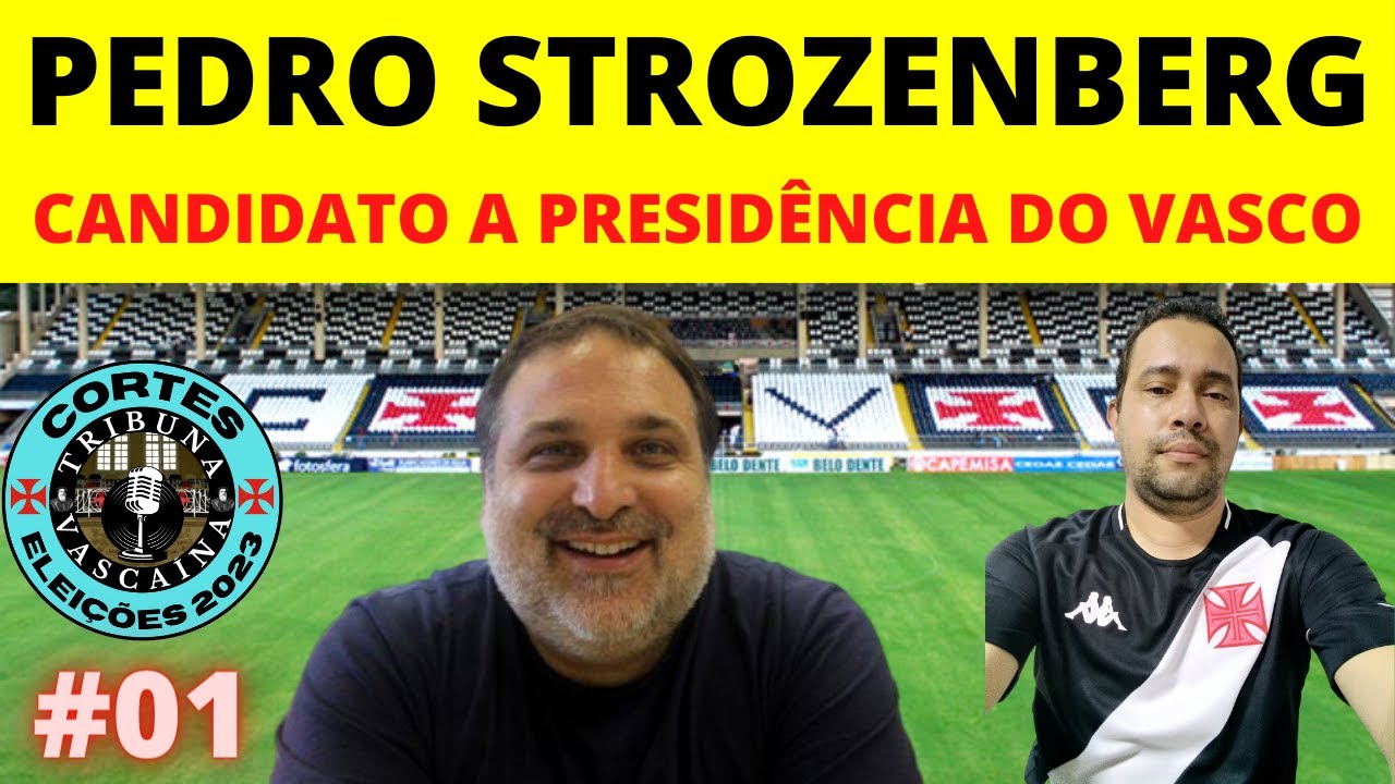 🎤PERGUNTA 01 PARA O PEDRO STROZENBERG CANDIDATO A PRESIDÊNCIA DO VASCO ...