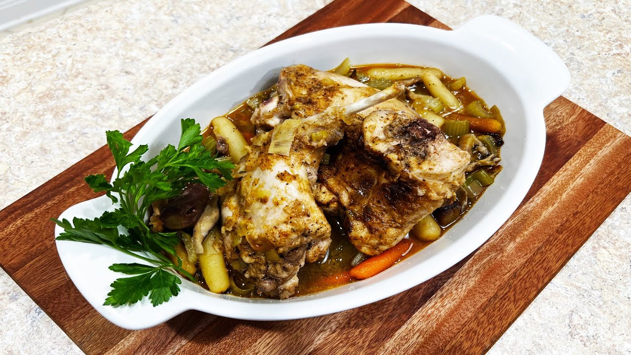 Braised Rabbit Recipe at Triple Strand Ranch! (See description!) - YouTube