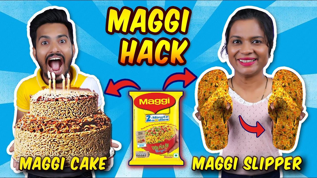 Trying Weirdest Maggi Hacks Ever By @hungrybirds4803 - YouTube