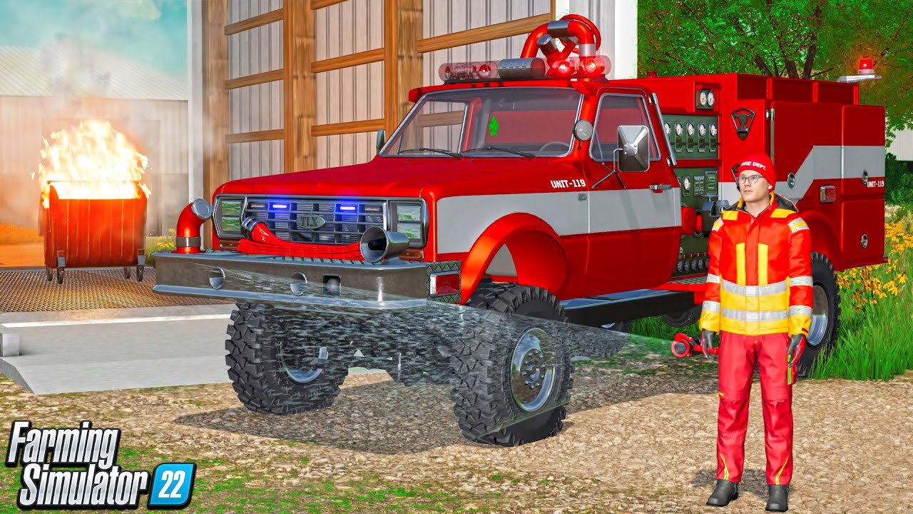 FIRE BURNING DOWN ETHANOL PLANT (FIRE MOD FS22)! | CAN WE MAKE BILLIONS ...