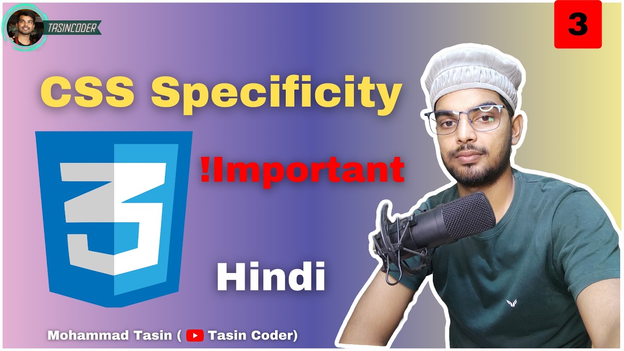 CSS Specificity 🔥 | Learn CSS from Scratch ️ | Day 3 - YouTube