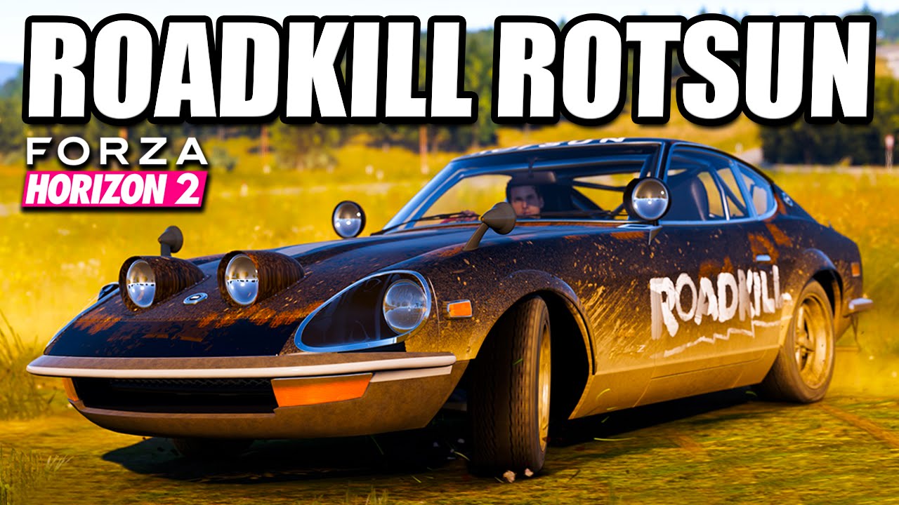 Forza Horizon 2: Roadkill "Rotsun" Rally Car Build! - YouTube