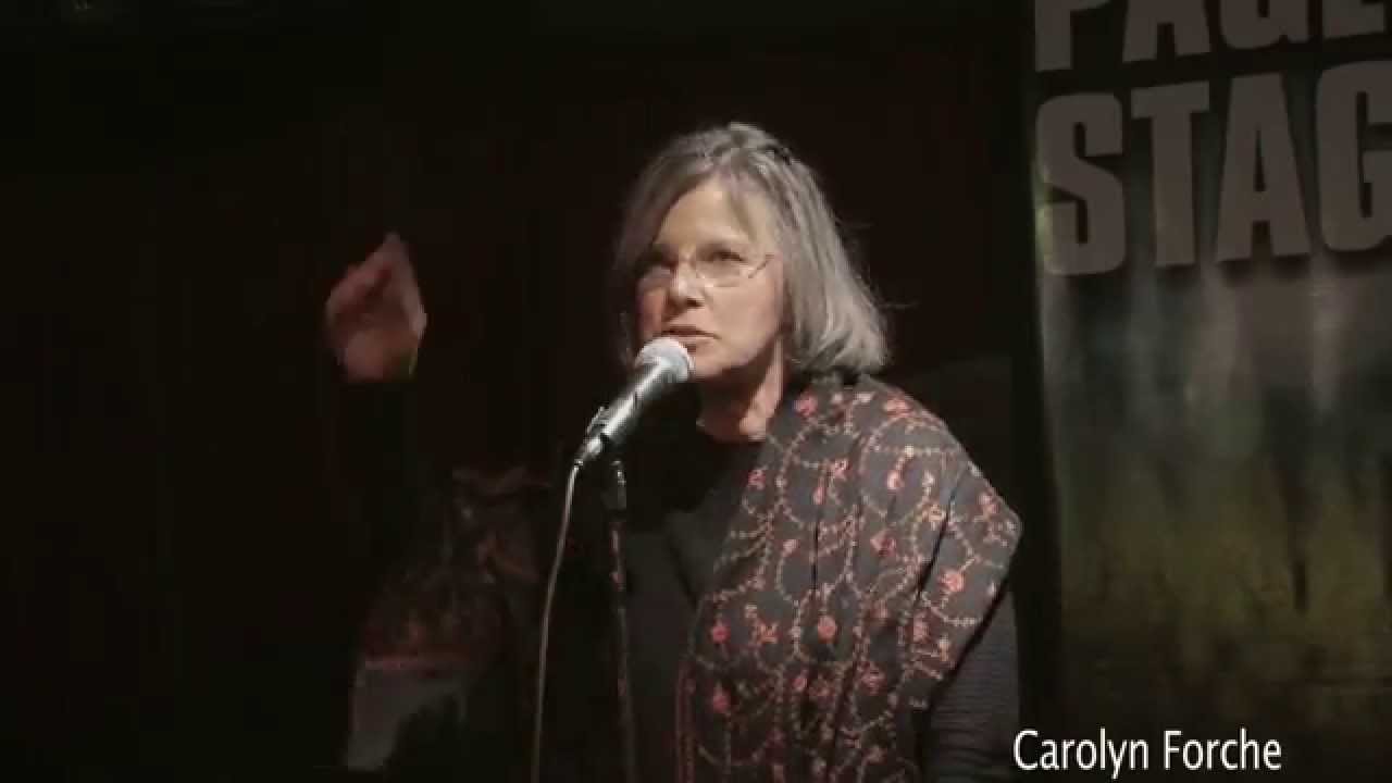 Carolyn Forche performs "The Colonel" - YouTube