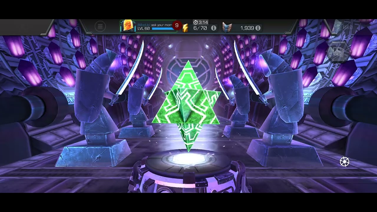 Marvel Contest of Champions - Nexus Mythic Science crystal opening ...