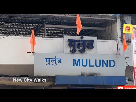 MUMBAI Mulund Walk 🇮🇳 - Suburban Life & City Vibes 4K HDR | Mulund West ...