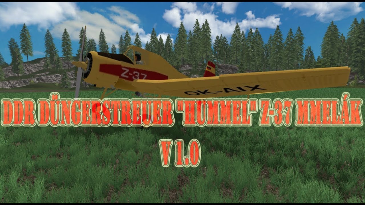 Mod Vorstellung Farming Simulator Ls17: DDR Düngerstreuer Hummel Z-37 ...