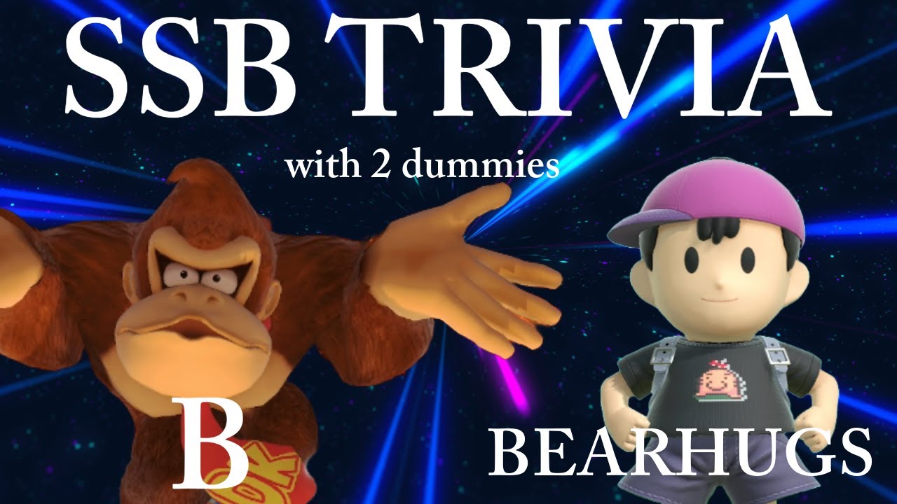 Super Smash Bros Trivia with Two Dummies - YouTube