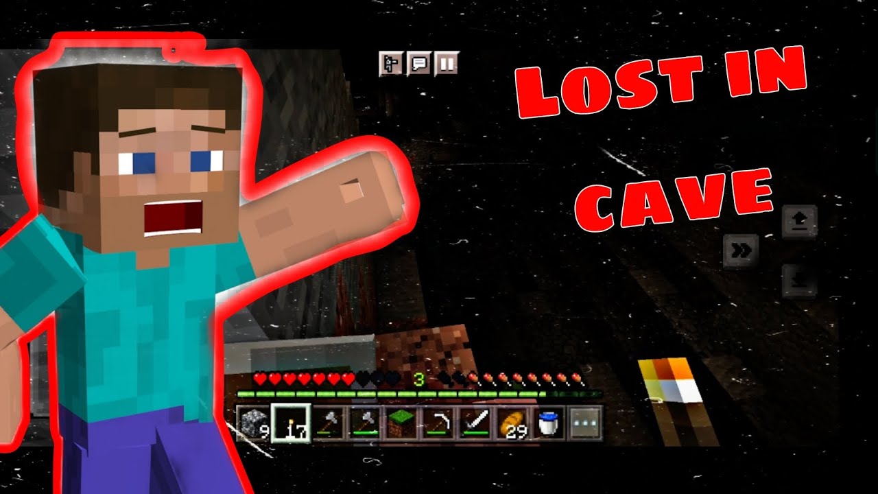 I got lost in cave will I be able to escape |. Minecraft episode #1# ...