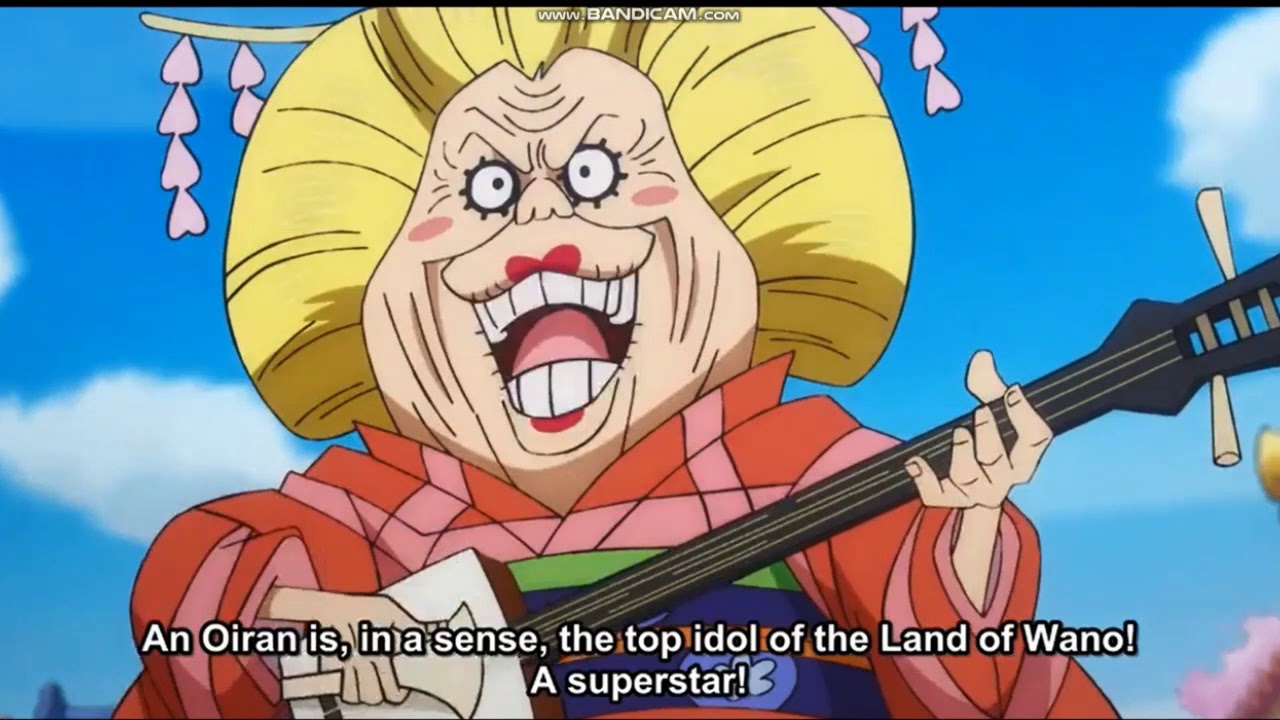 one piece - angry sanji, franky's iron suplex, oiran komurasaki intro ...