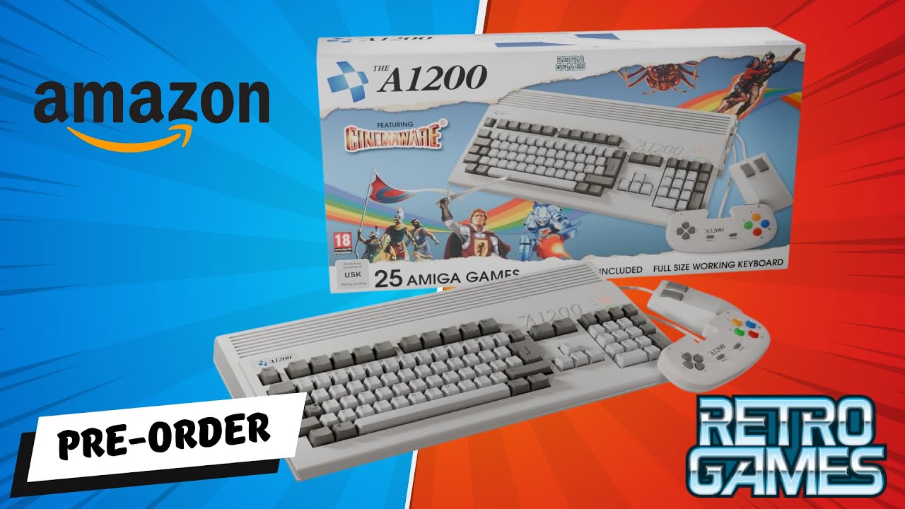 Amiga A1200 is Available NOW to Pre-Order! - YouTube