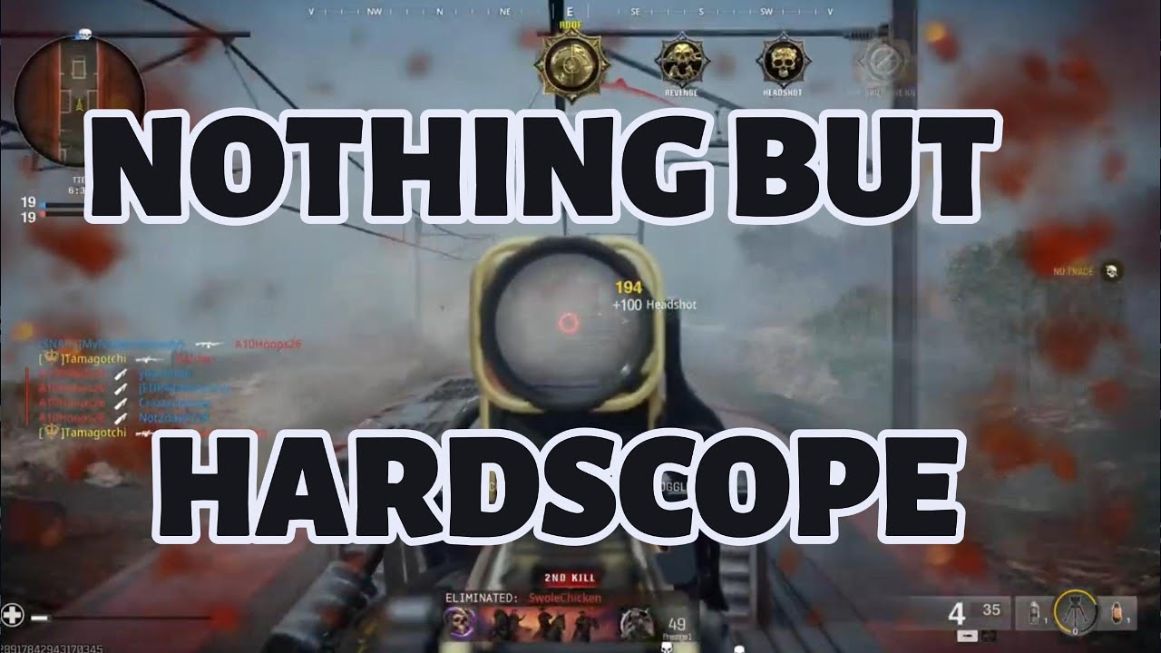 Nothing but hardscope - YouTube