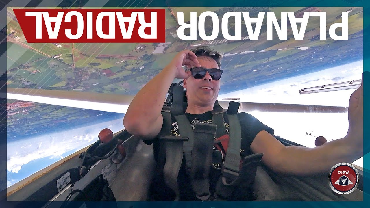 O voo MAIS RADICAL de PLANADOR. Eles também fazem ACROBACIAS AÉREAS ...
