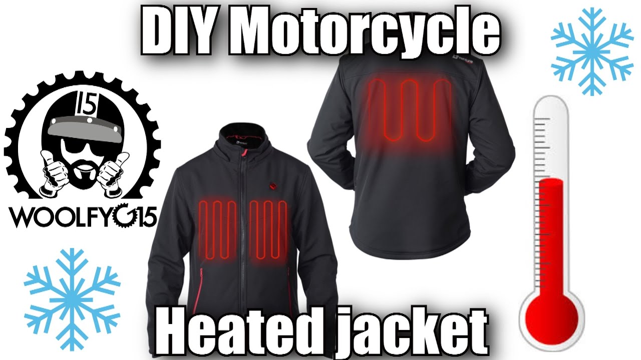 DIY - Heated jacket hardwired into Motorcycle - YouTube