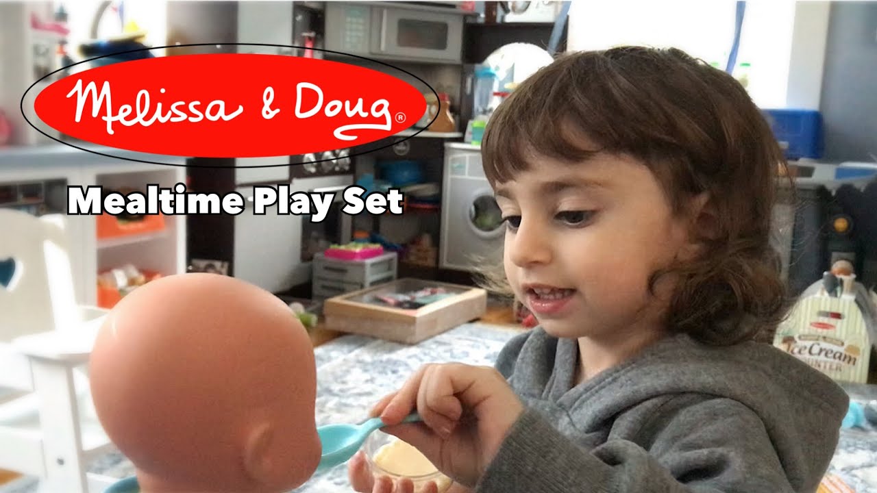Melissa and Doug Mealtime Play Set - YouTube