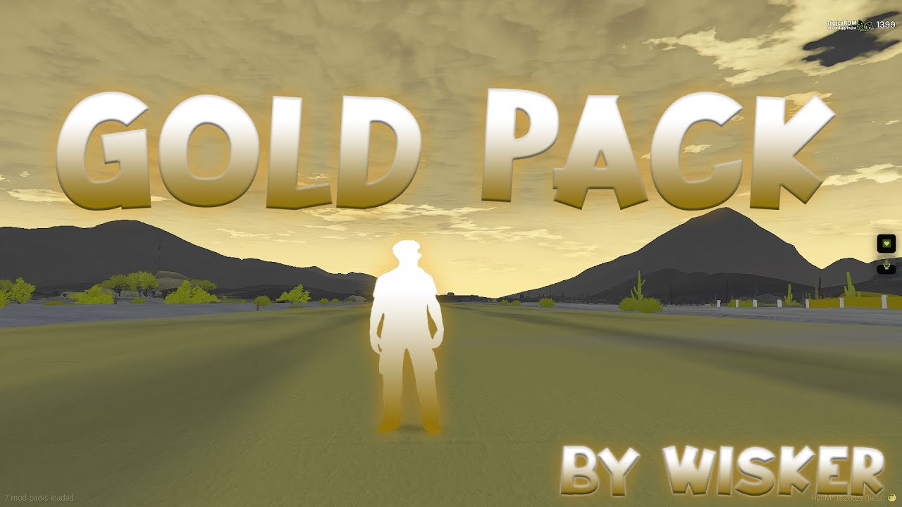 Gold Pack FPS Boost Citizen Fivem #shorts - YouTube