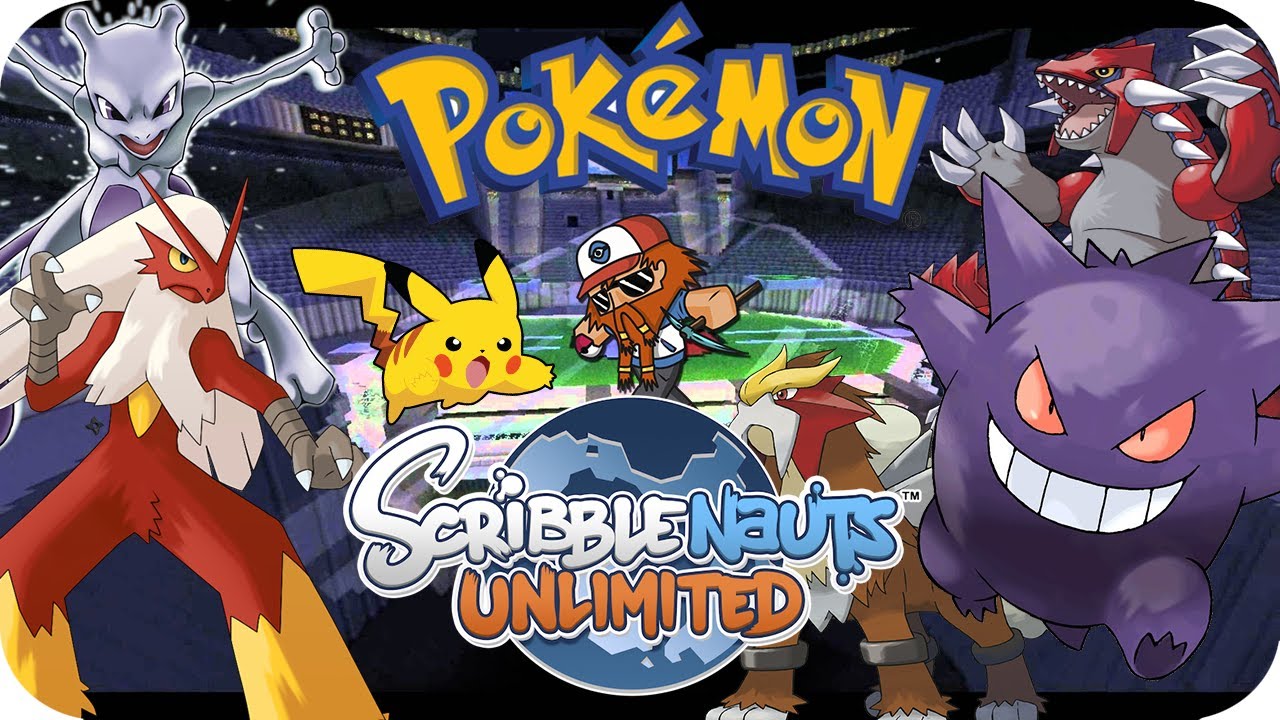 BATALLAS POKEMON EN SCRIBBLENAUTS | Parte 1 FrigoAdri - YouTube