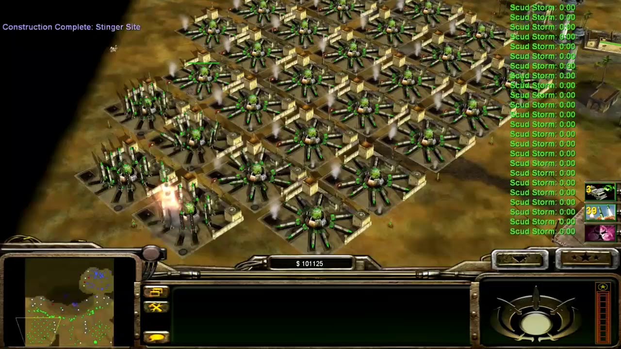 SCUD Storm Spam - Command & Conquer: Generals - YouTube