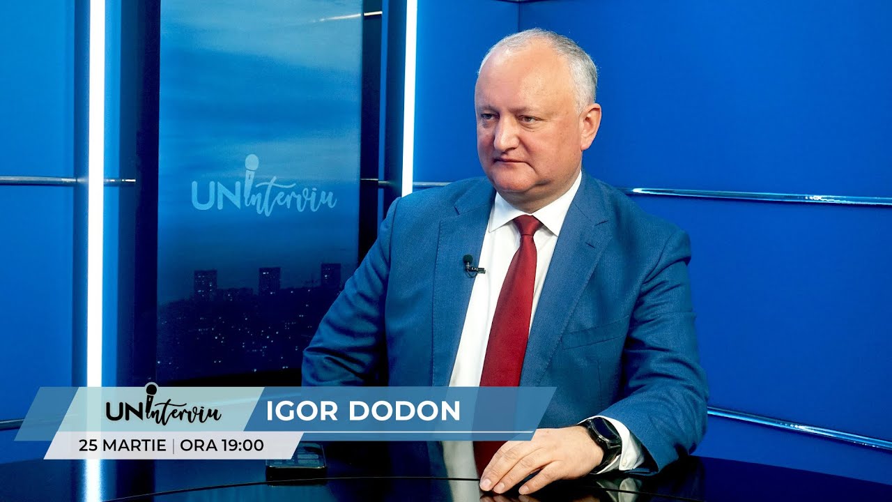 PROMO. Igor Dodon la UNInterviu - YouTube