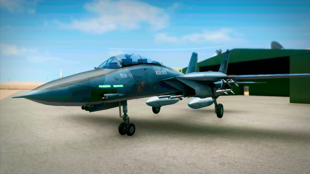 Grumman F-14D - Mod Showcase - GTA San Andreas - YouTube