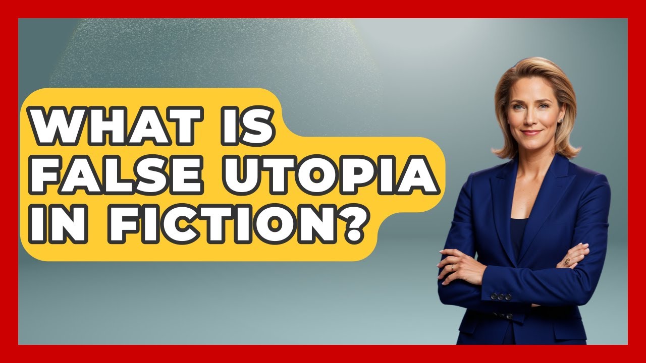 What Is False Utopia In Fiction? - Literary Icons - YouTube