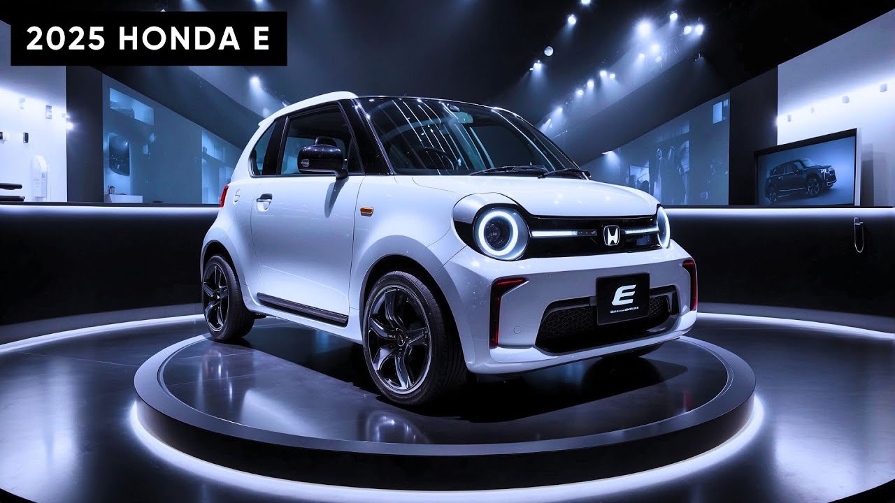 2025 Honda E New Design Revealed - Look Small and Amazing! - YouTube