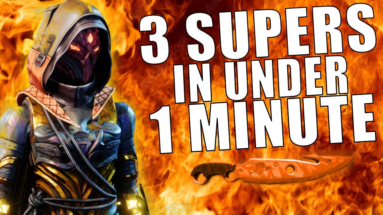 Solar DPS Mayhem! 3 Supers in Under 1 Minute! [Destiny 2 Hunter Build ...