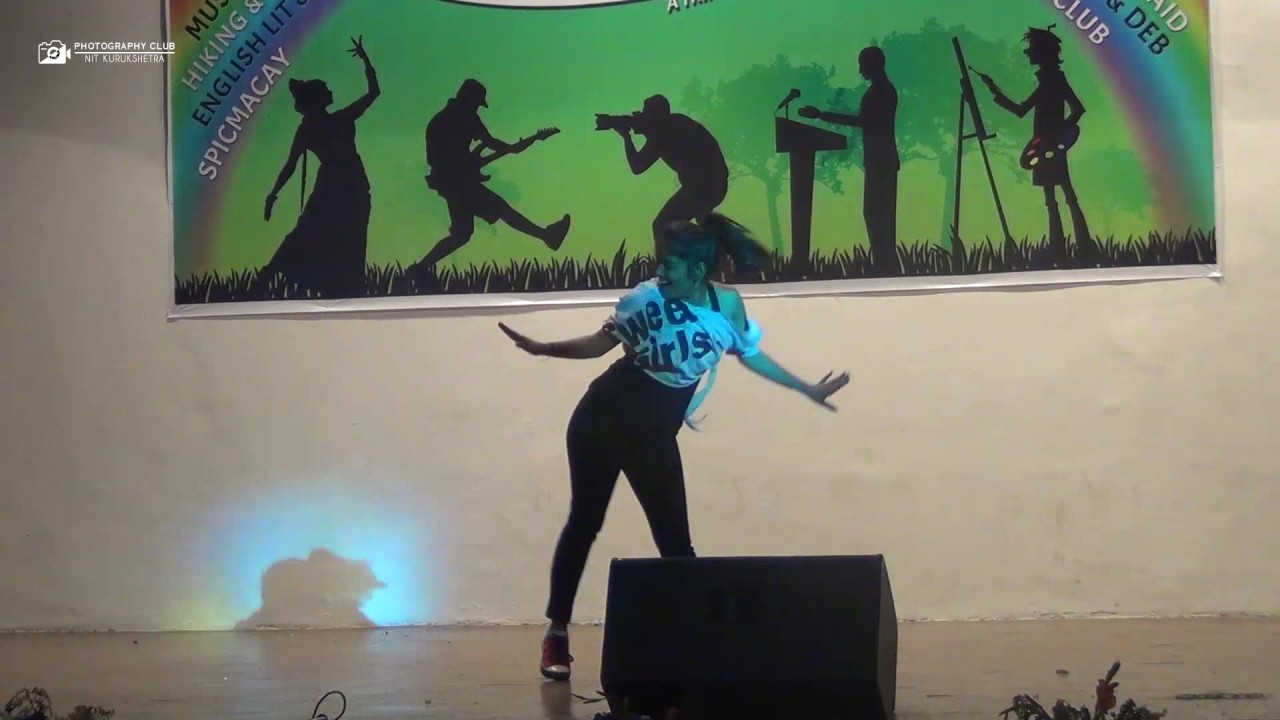 Yati Performance- Solo Dance @ CONFLUENCE'17 NIT Kurukshetra - YouTube