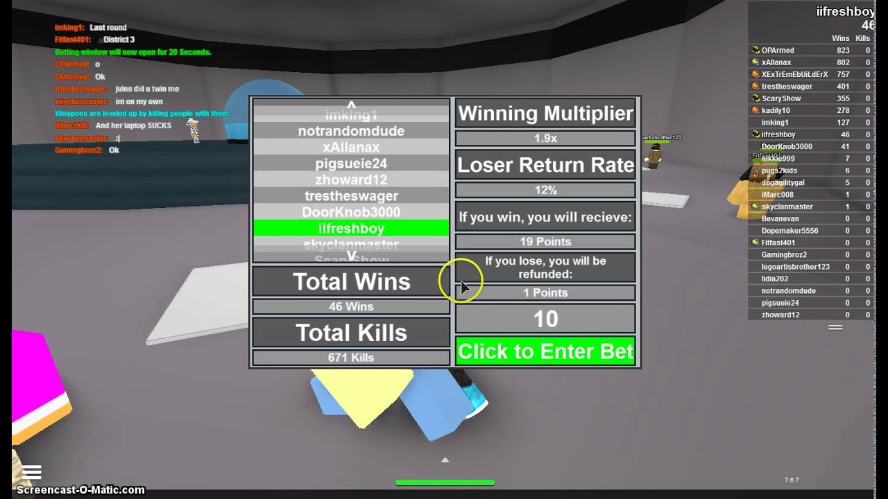 Roblox: The Hunger Games: Catching Fire - Ep. 1 - YouTube