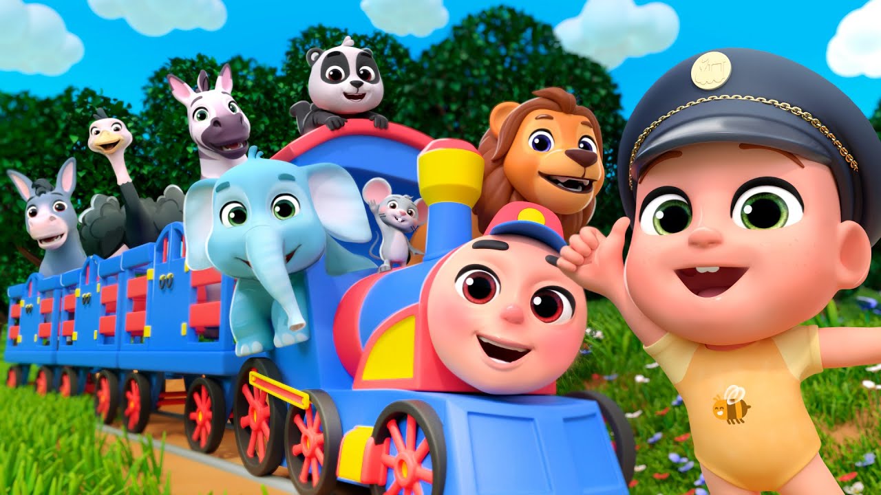 Train Choo Choo 2 Song | Newborn Baby Songs & Nursery Rhymes - YouTube
