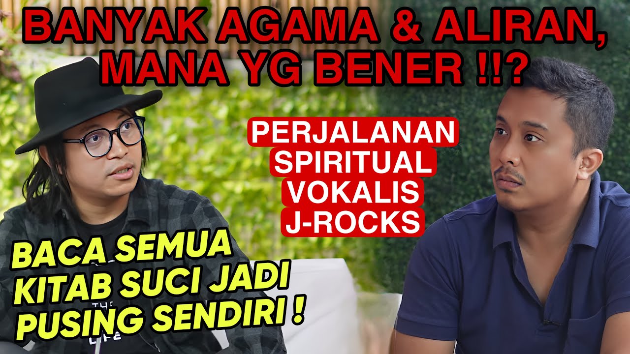 AGAMA MANA YANG BENER !!?PERJALANAN SPIRITUAL VOKALIS J-ROCKS MENEMUKAN ...