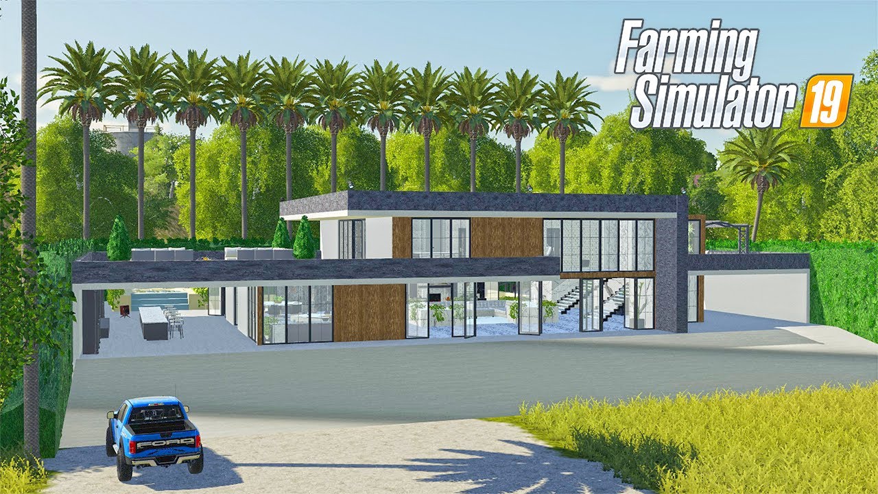 I GOT BORED AND BOUGHT A $5 MILLION MODERN HOUSE (LUXURY HOUSE) | FS19 ...