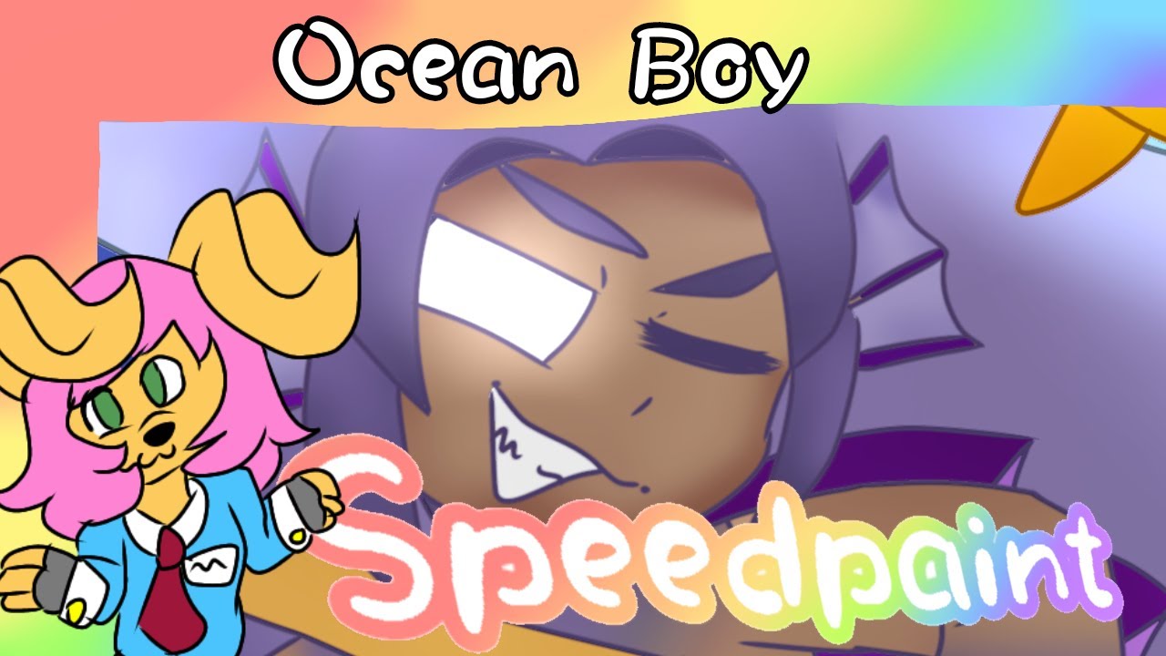 [Speedpaint Redraw] Ocean Boy 🧜‍♂️ - YouTube