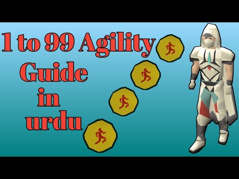 osrs| 1 to 99 Agility level Guide osrs 2023| Guide in urdu Agility ...
