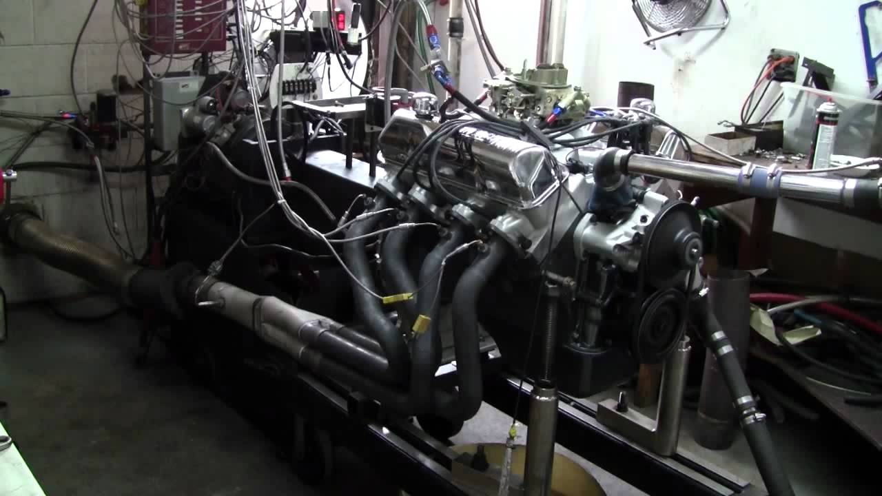 390 FE Ford dyno test - YouTube