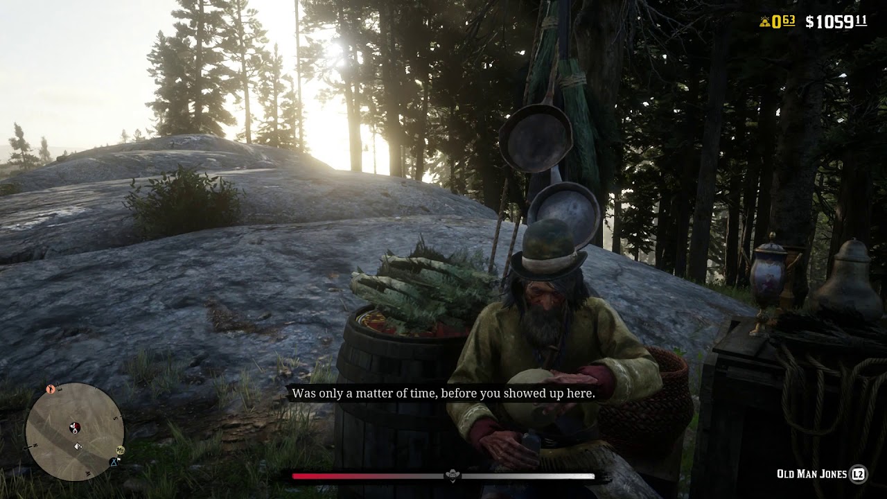 Red Dead Online - Old Man Jones: Can Change Honor Rank In Exchange For ...