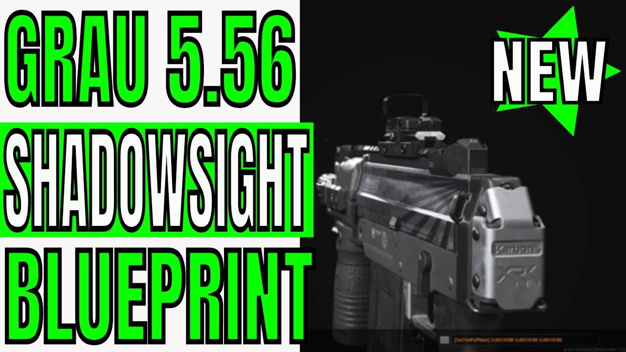 the NEW "SHADOWSIGHT" GRAU 5.56 BLUEPRINT in Modern Warfare! - YouTube