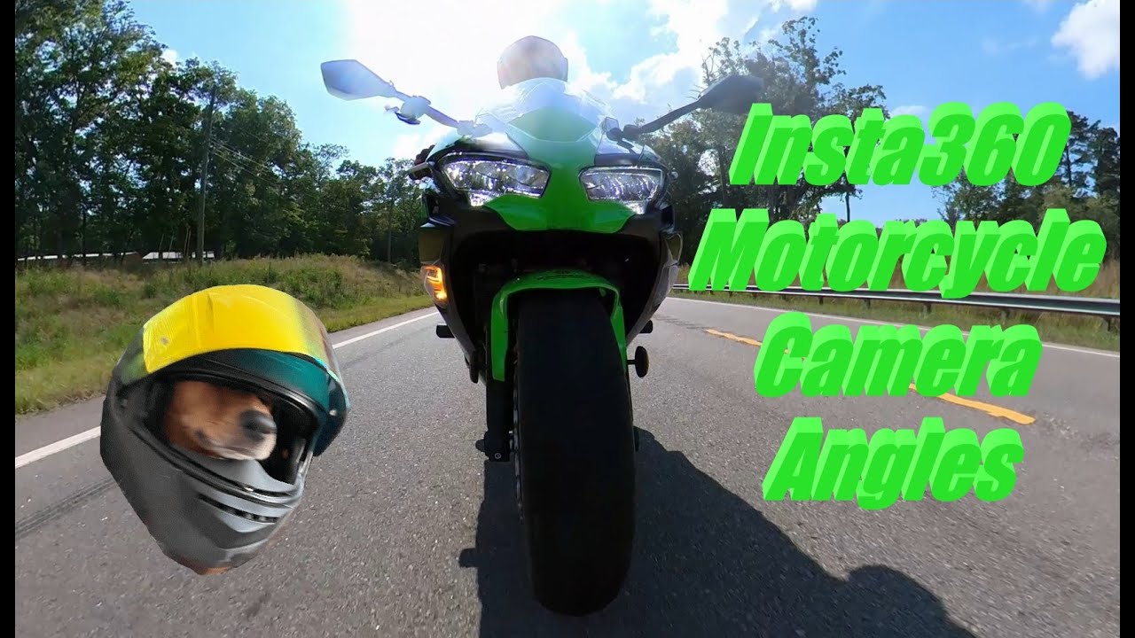 Insta360 Motorcycle Camera Angles - YouTube