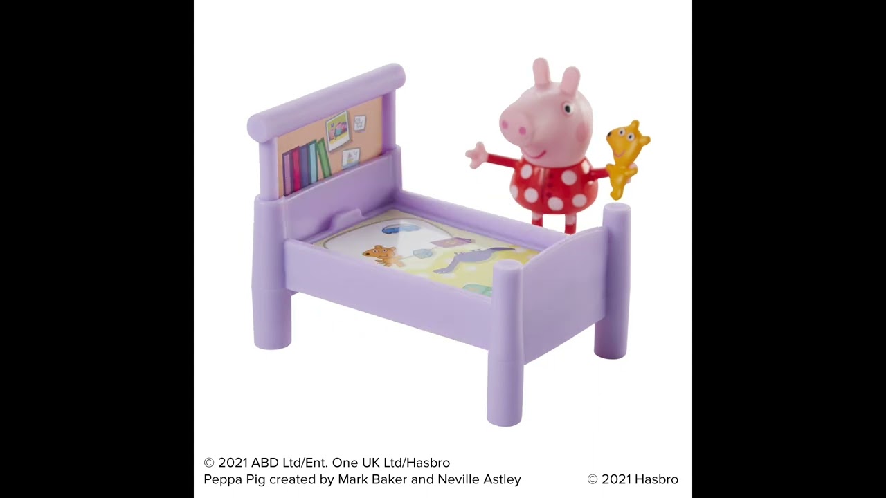 Figura de Acción Peppa Pig Hora De Dormir Con Peppa - YouTube