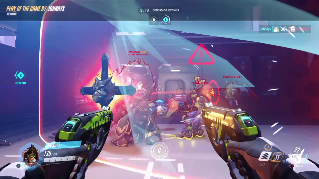 Overwatch: Tracer (lv15) PoTG - YouTube