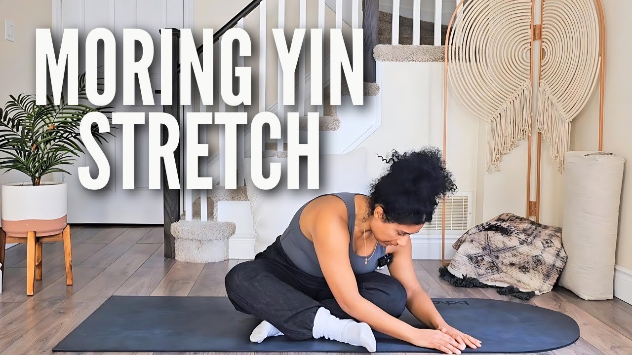 30 Minute Lazy Morning, Seated Yin Yoga Stretch | Great for low back ...
