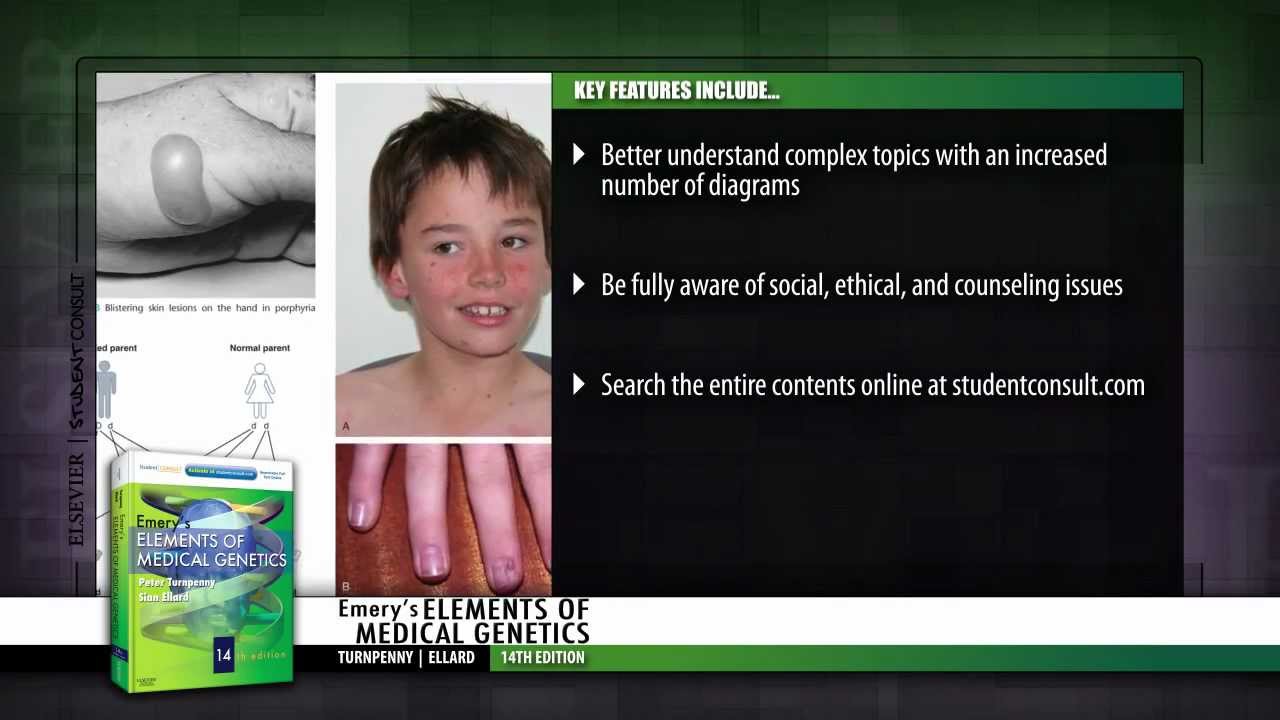 Emery's Elements of Medical Genetics, 14th Edition - YouTube