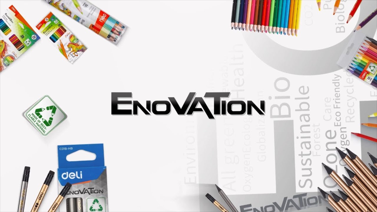 Deli School Supply 2021 March New Product | Enovation Wood Free Series ...