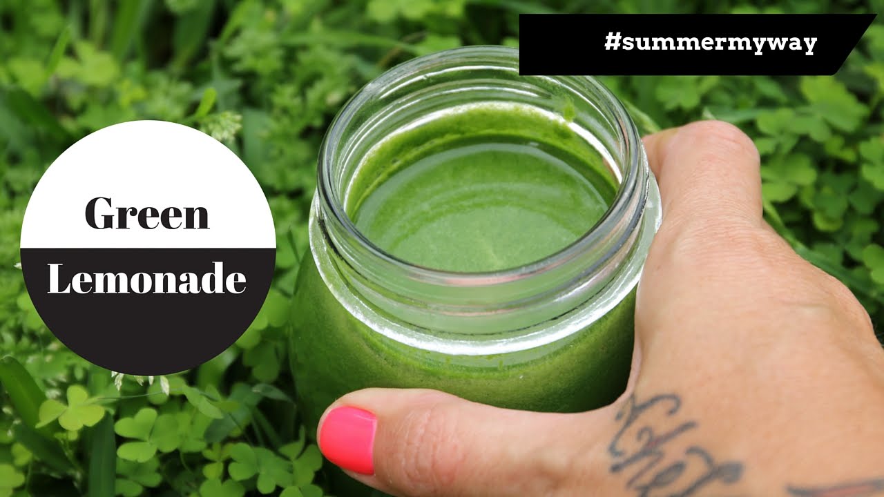 How To Make The 'Green Lemonade' - YouTube