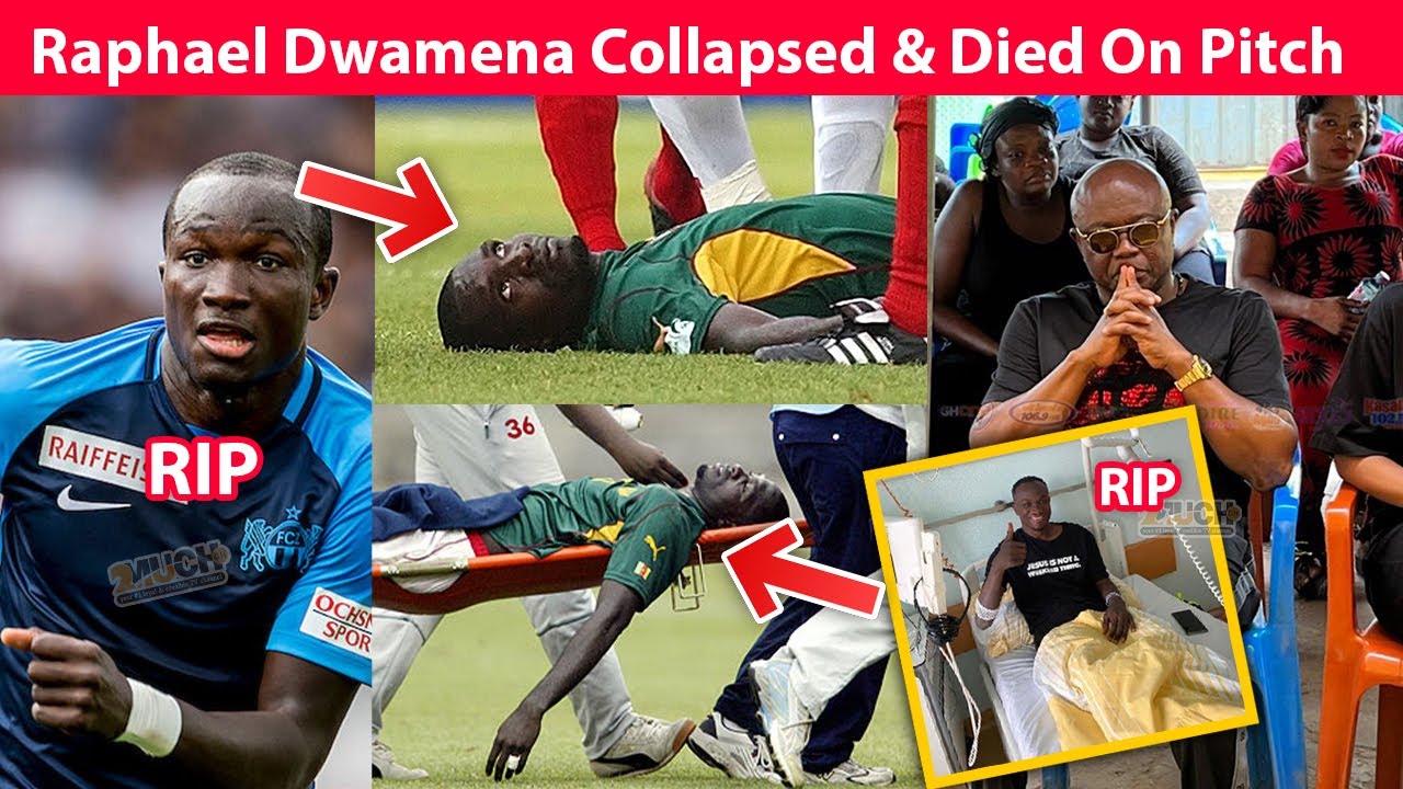 Ghanaian Striker Raphael Dwamena CΦllapsed & D!ed On The Pitch While ...