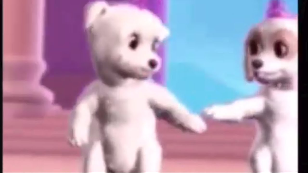 #2 PERRITOS de Barbie Bailando y Bibble / Barbie PUPPIES Dancing and ...