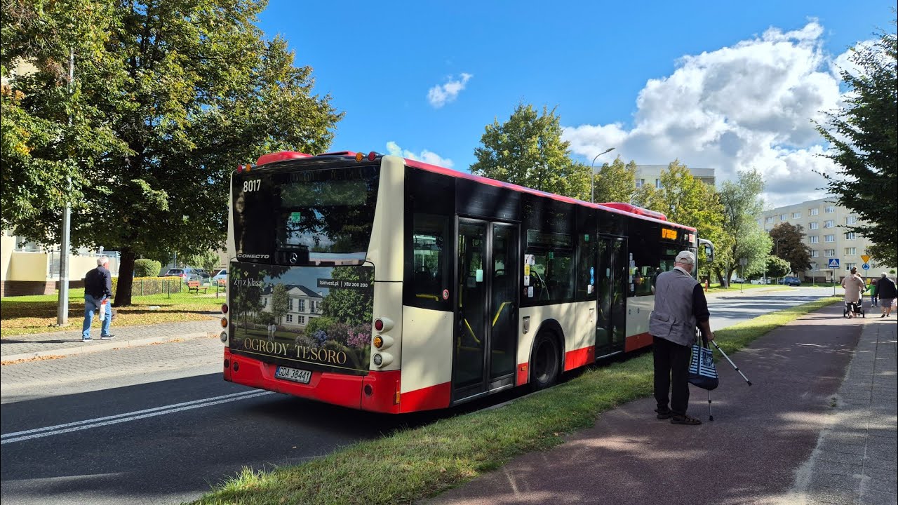 [BP Tour o. Gdańsk] Mercedes-Benz Conecto II LF #8017 - linia 107 ...