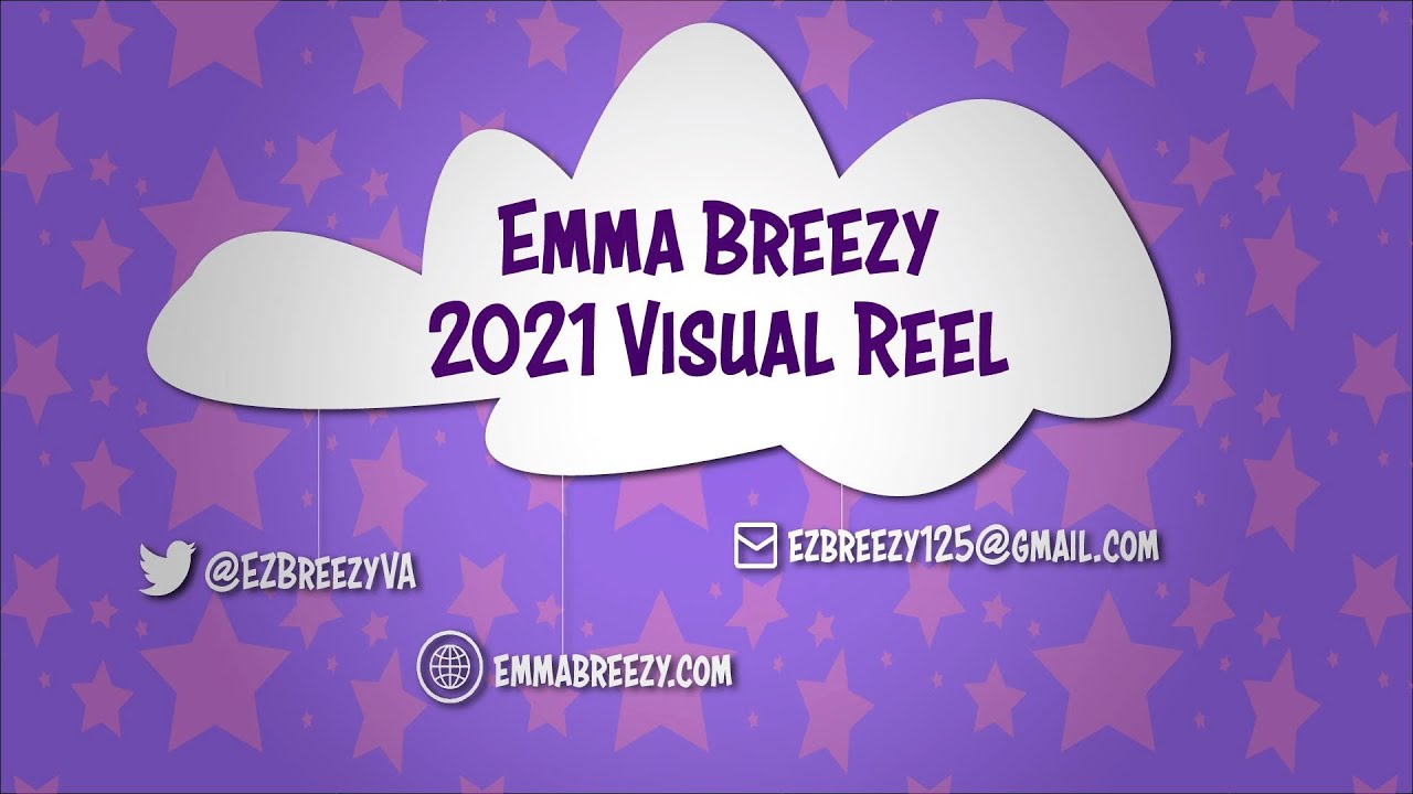 Emma Breezy - 2021 Visual Reel - YouTube