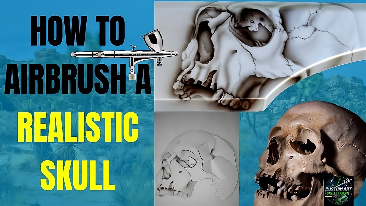 INSANE Skull Painting Trick! Easy To Learn In Less Than 30 Mins! - YouTube