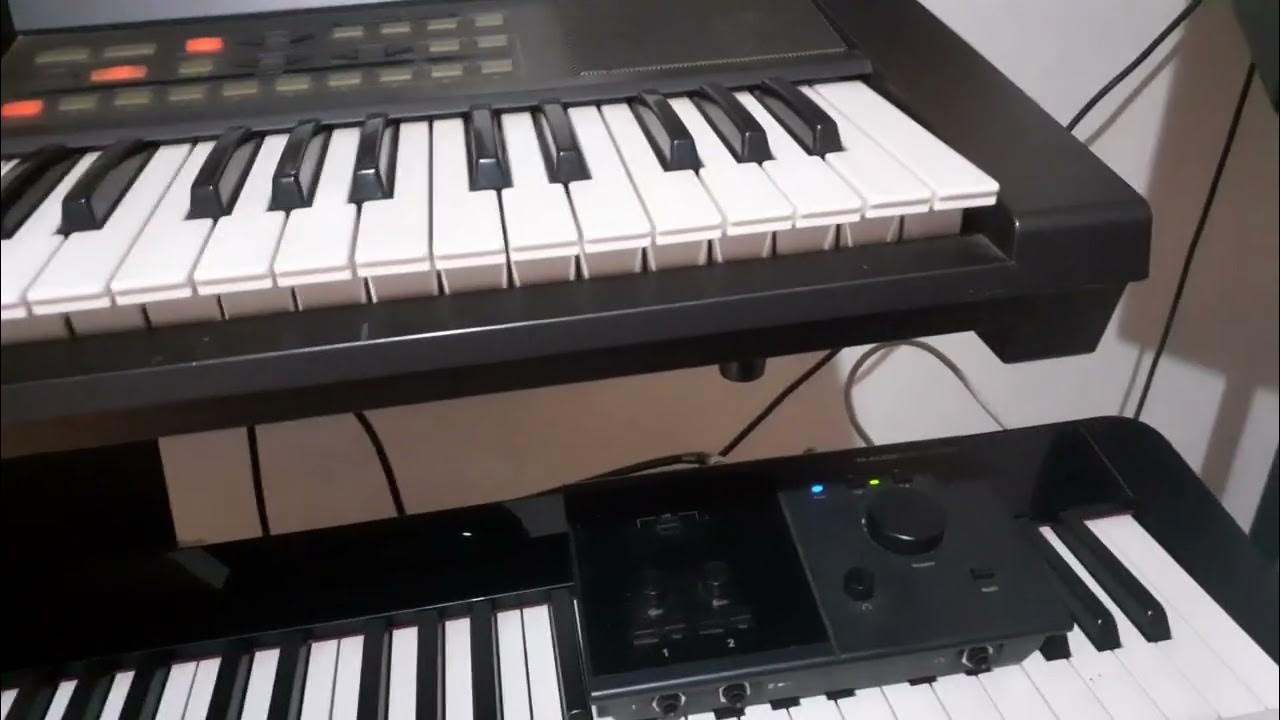 Roland E09 USANDO VST - INSTRUMENTO VIRTUAL. Aprenda como conectar seu teclado via cabo midi ao ...